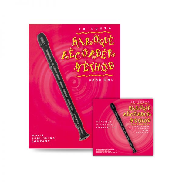Ed Sueta Recorder Method Book One And Play Along CD Combo - Baroque ...