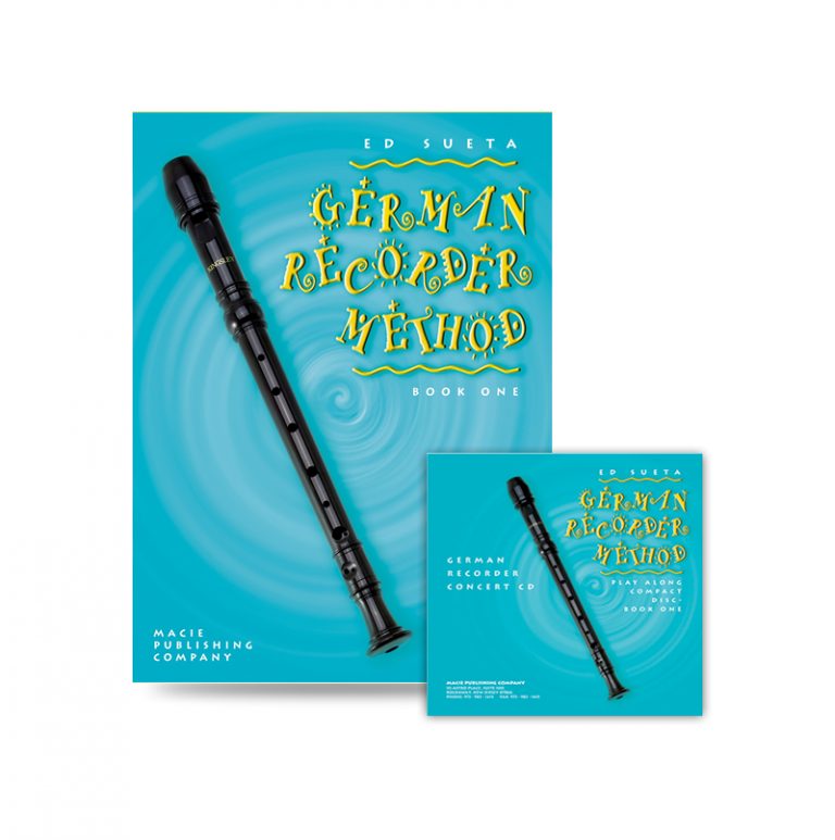 Ed Sueta Recorder Method Book One And Play Along CD Combo in German